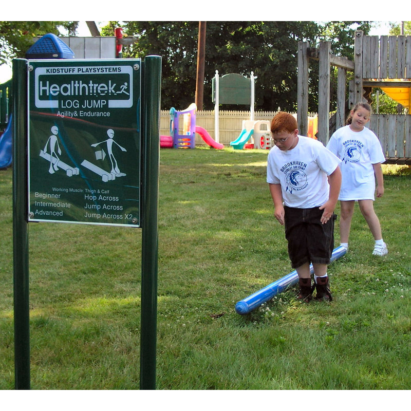 Kidstuff Playsystems, Inc. Log Jump and Sign - Wayfair Canada