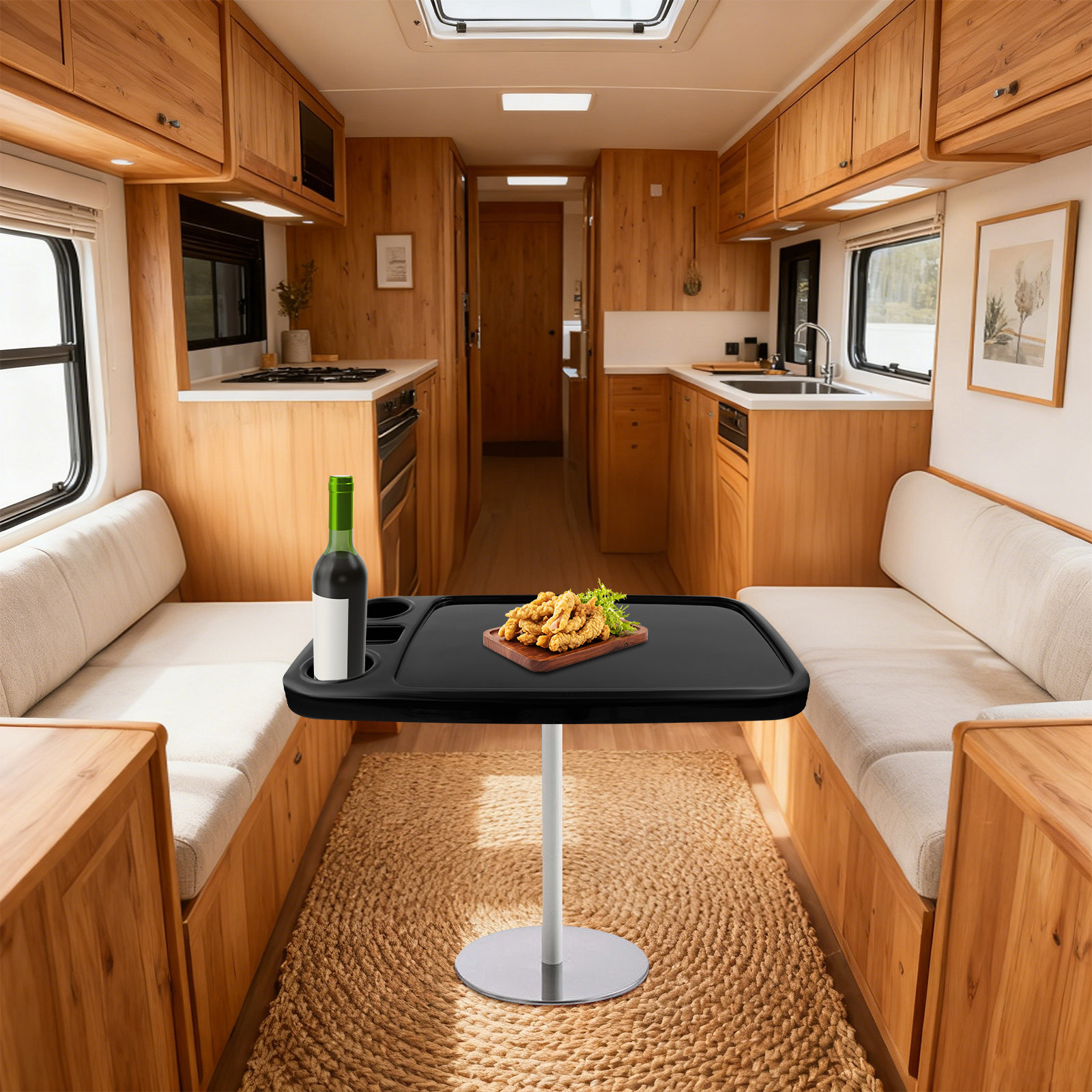 YYBSH Removable RV Table Top With Cup Holders - Wayfair Canada