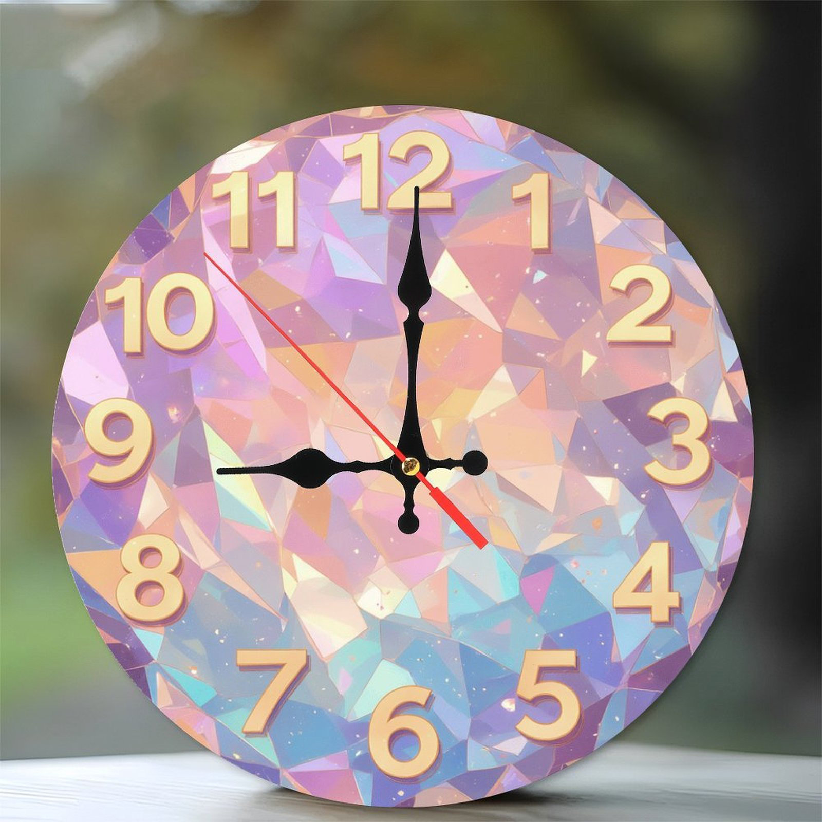 Mercer41 Numbers On Pastel Gemstone Clock | Wayfair