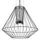 Arctic Single Light Metal Dimmable LED Geometric Chandelier | AllModern