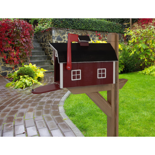 Amish Mailbox, Handmade, Dutch Barn Style Mailbox & Reviews | Wayfair