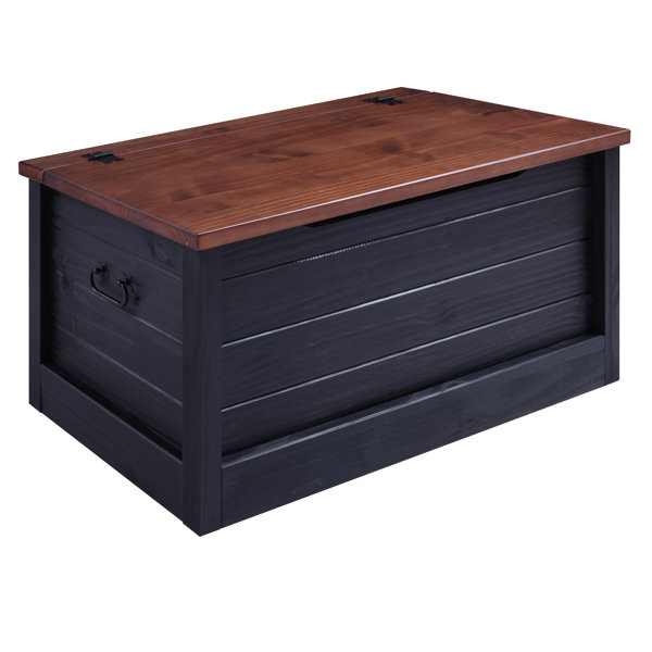 Red Barrel Studio® Solid Wood Blanket Chest & Reviews | Wayfair