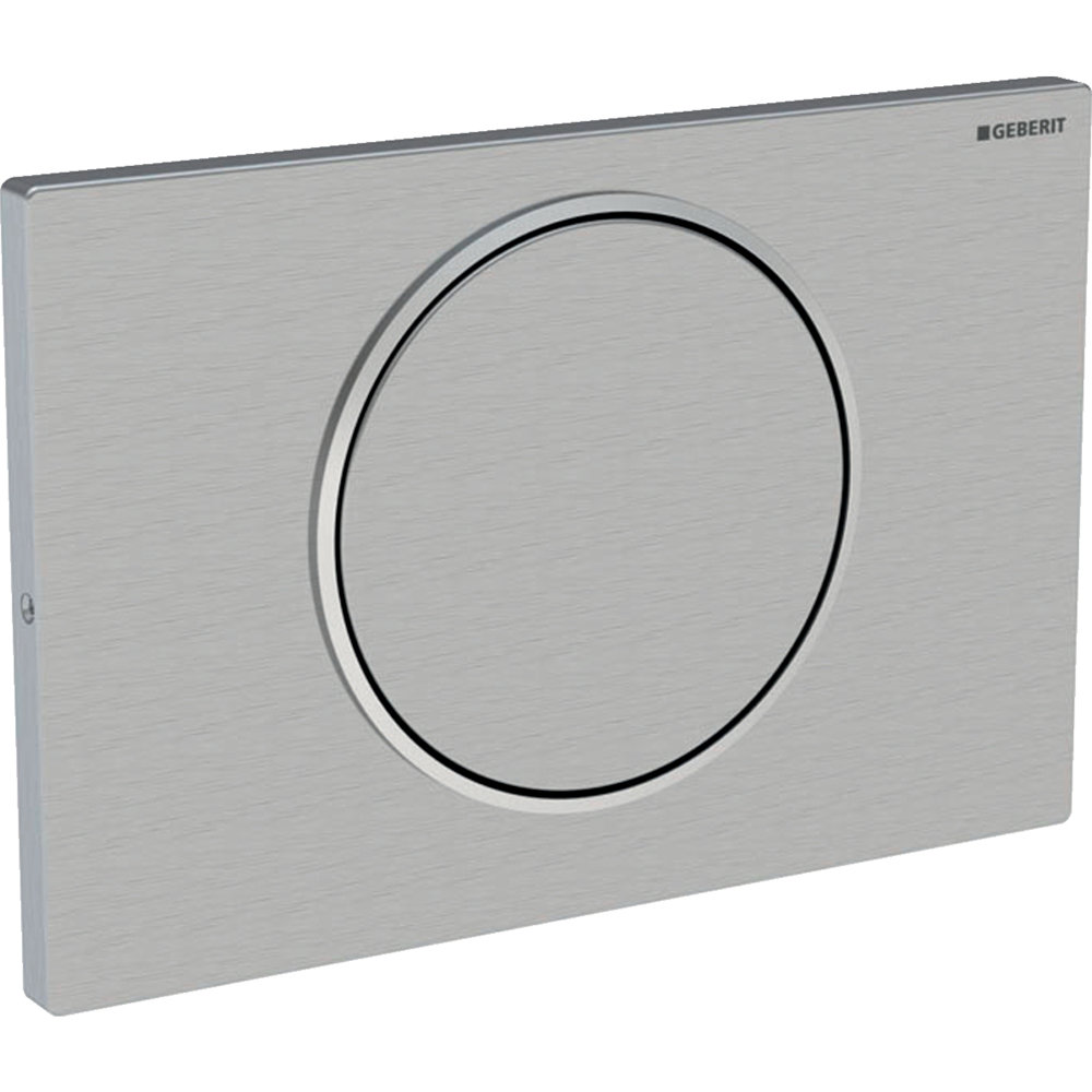 Geberit 115.787.SN.5 Sigma10 Single Flush Plate Stainless Steel ...