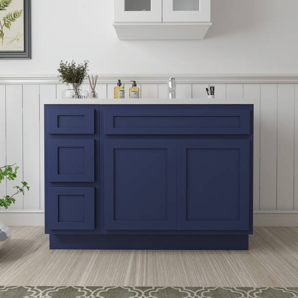 Home Beyond 51'' Single Bathroom Vanity Base Only | Wayfair