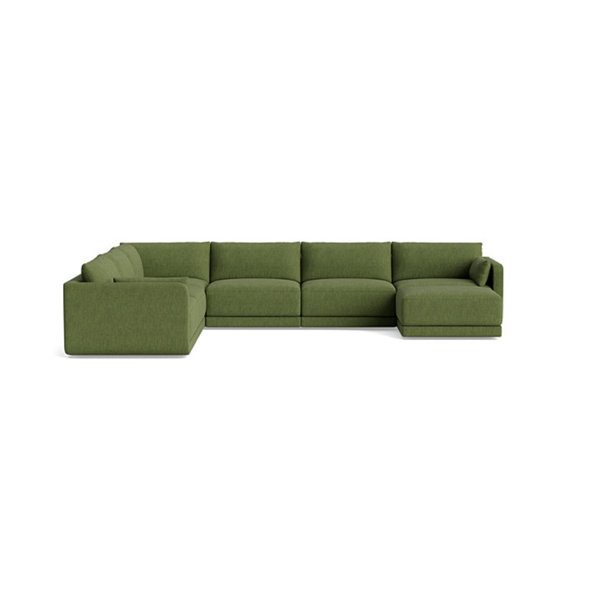 BenchMade Modern Eva Modular 7 - Piece Sectional with Ottoman | Perigold