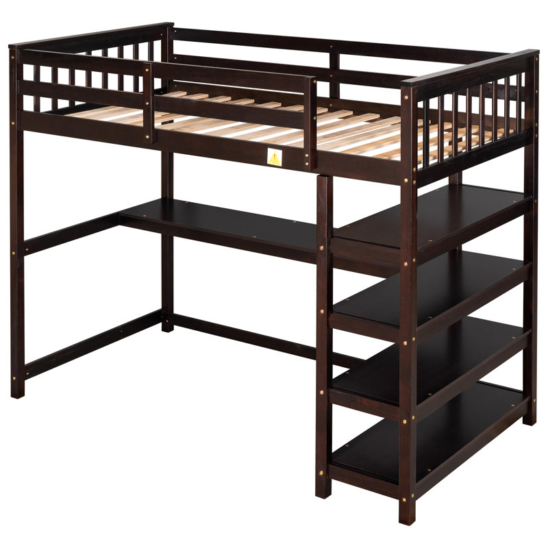 Harriet Bee Arris Kids Loft Bed & Reviews | Wayfair