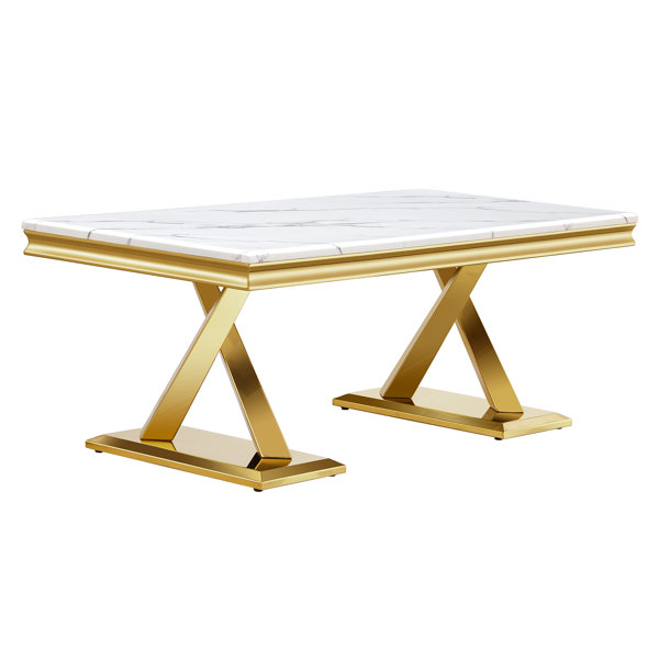 Everly Quinn Xariah Solid Wood Trestle End Table | Wayfair