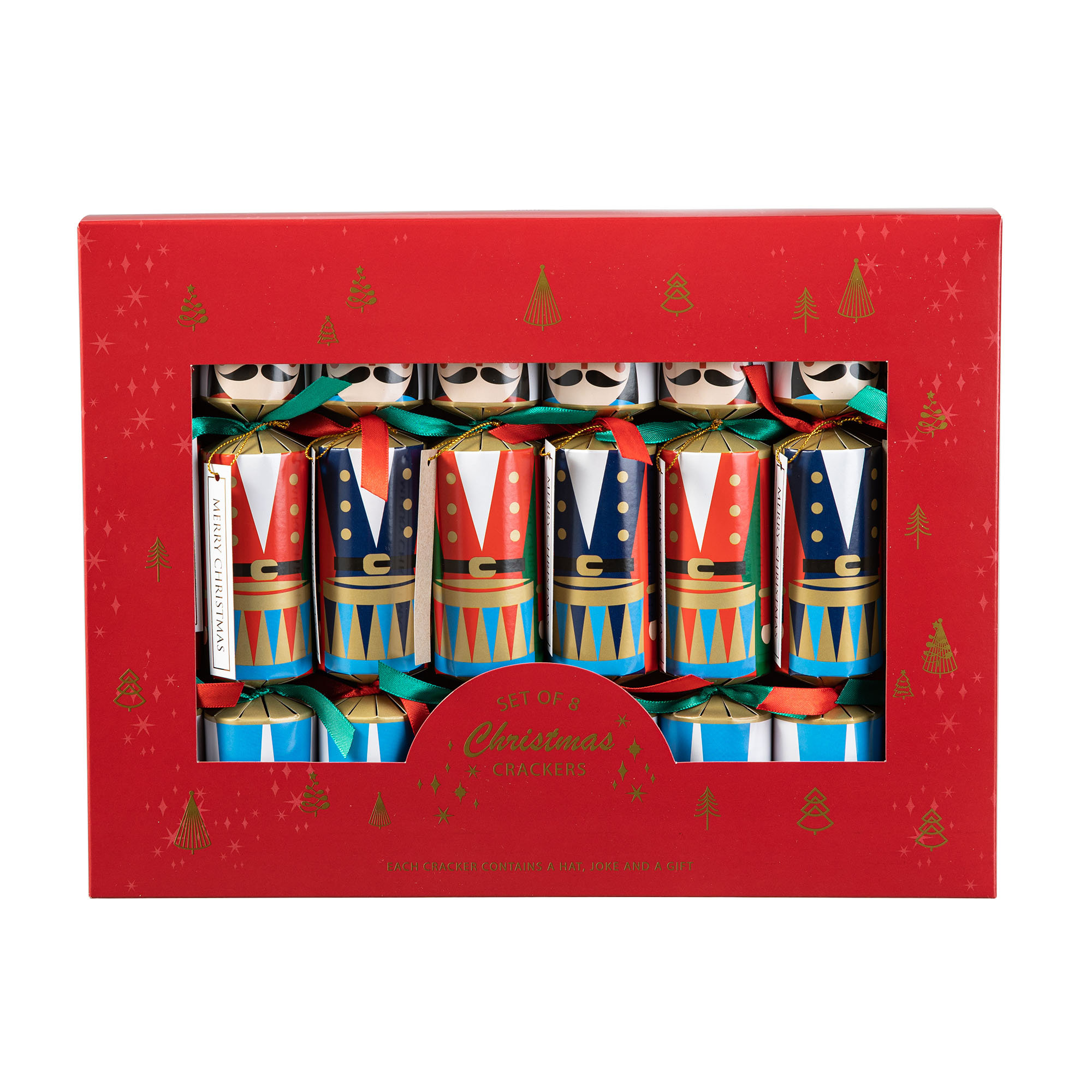 The Holiday Aisle® 8 Piece 1.50''D X 10.00''H Christmas Nutcracker ...