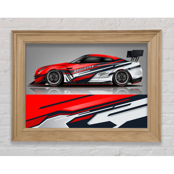 Bright Star Super Car Racer - Single Picture Frame Art Prints | Wayfair ...
