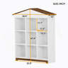 Ophelia & Co. House-Shaped Storage Rack With Nine Storage Compartments ...