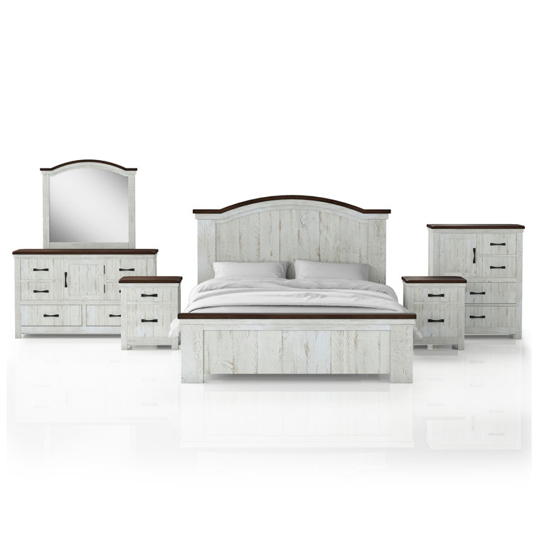 Foundry Select Tionna 6 Piece Bedroom Set & Reviews | Wayfair