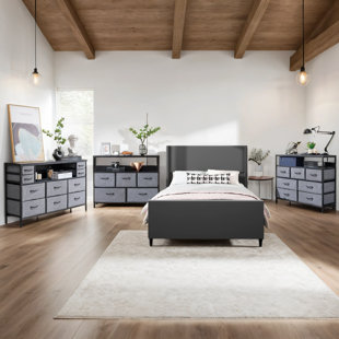Black Bedroom Sets You'll Love | Wayfair