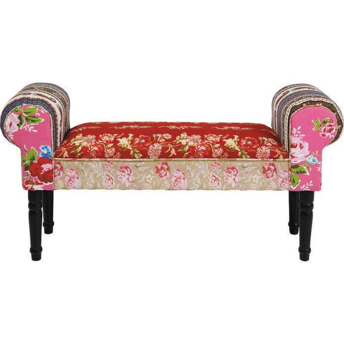 KARE Design Bench Wing Patchwork Red & Reviews | Wayfair.co.uk