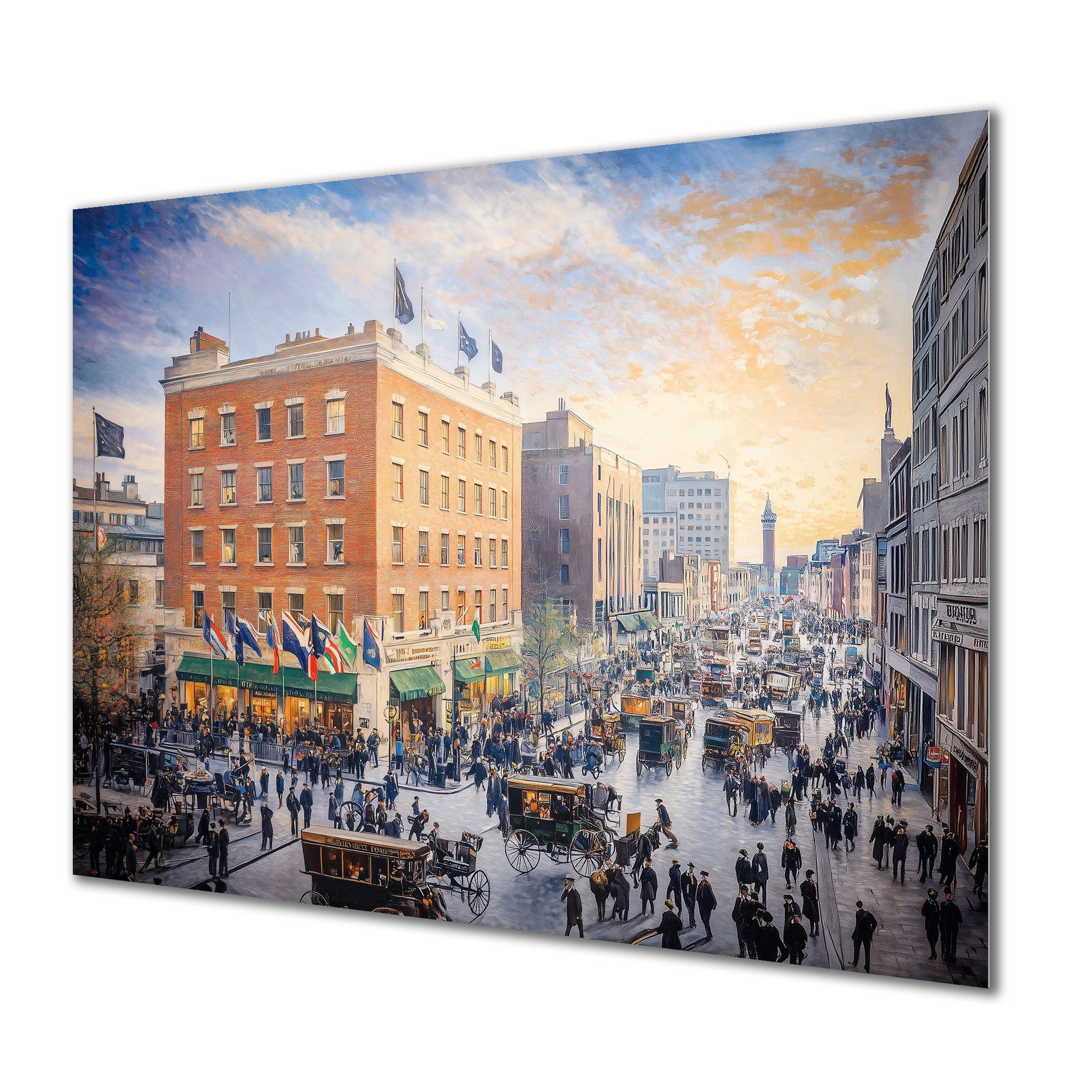 Ophelia & Co. Dublin Fair City II - Cityscapes Metal Wall Art, Dublin ...