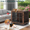 Tucker Murphy Pet™ 39" Large Dog Crate Furniture With Removable Top ...