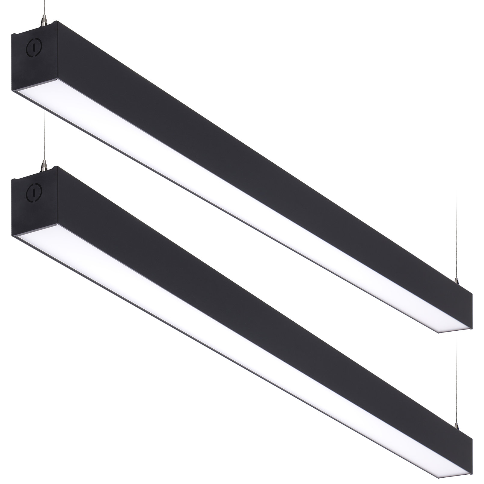 LEDVANS Acie 4FT 3CCT Linkable LED Linear Light Fixture, Ultra Bright ...