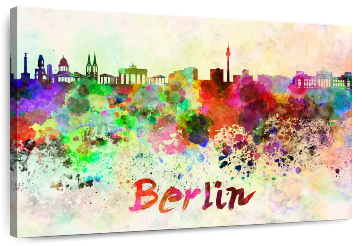 Elephant Stock Berlin Skyline Colors | Wayfair