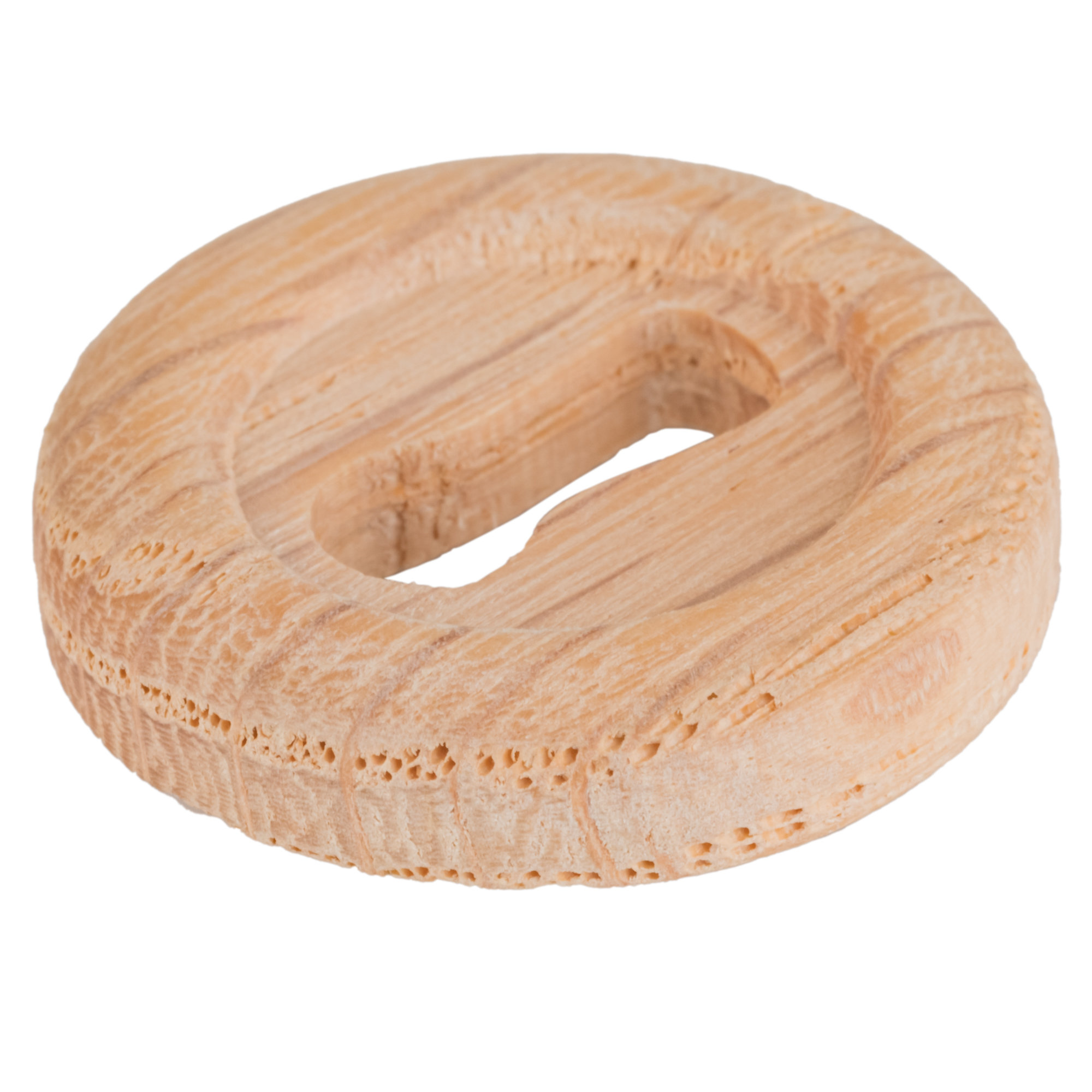 UNIQANTIQ HARDWARE SUPPLY Small Round Red Oak Keyhole Cover - Wayfair ...