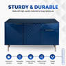 Mercer41 Modern Sideboard Buffet Cabinet With Storage, 47'' Navy Blue ...