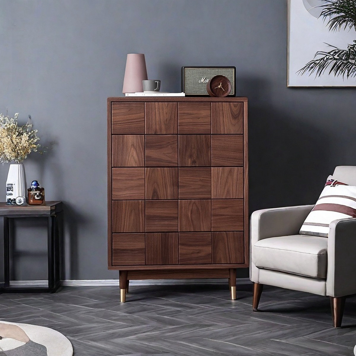 Vivid Space Creation Nordic modern simple storage drawers cabinet | Wayfair