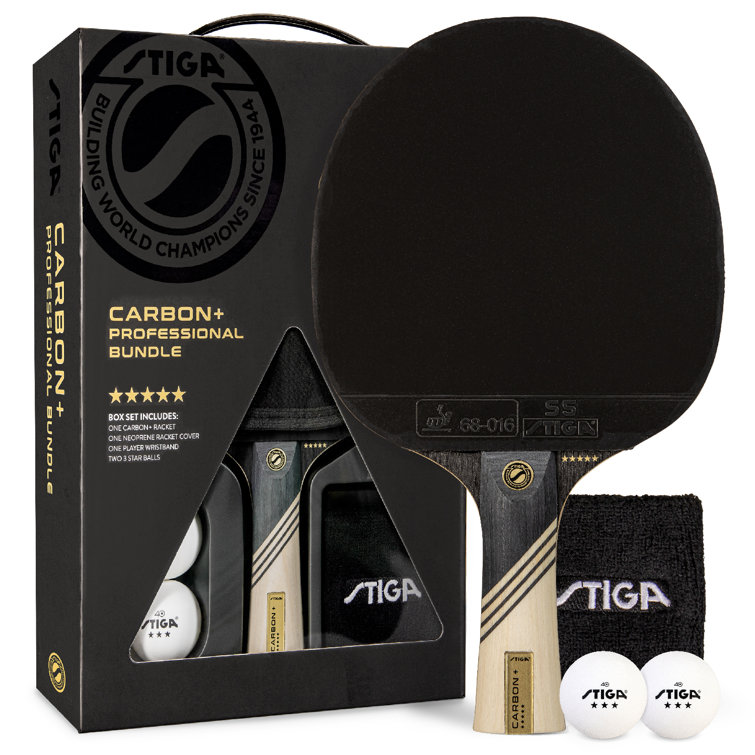 STIGA Carbon+ Bundle Performance Table Tennis Set & Reviews | Wayfair