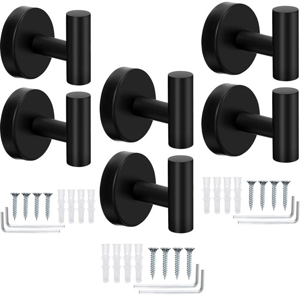 sawpy 6 - Piece Bathroom Hardware Set | Wayfair