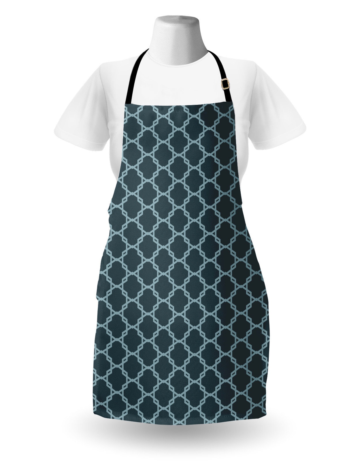 East Urban Home Quatrefoil Apron Unisex, Antique Shaped Lines, Adult ...