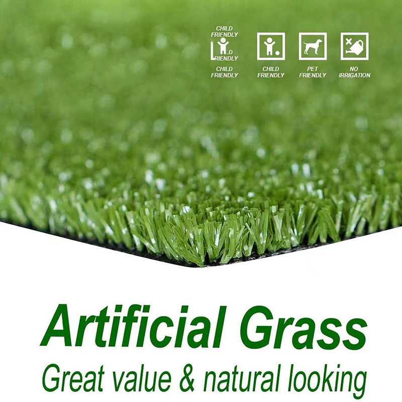 GATCOOL Artificial Grass Turf Rolls Customized Size "& Reviews" | Wayfair