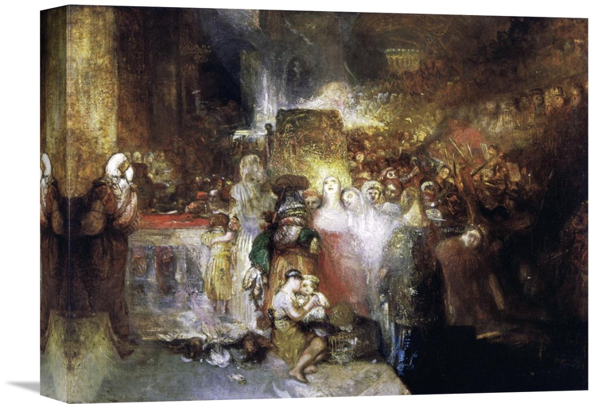 Global Gallery 'Pilate Washing His Hands' by Joseph M.W. Turner ...