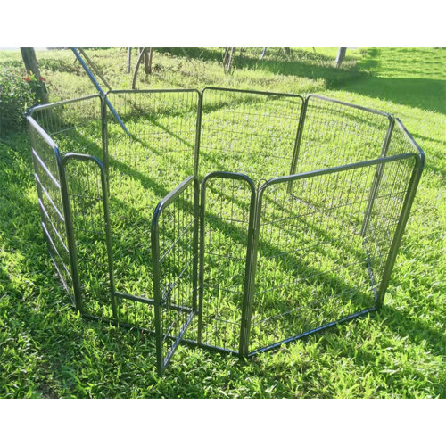 YATNUO 8 Panel Metal Exercise Pen With Door & Reviews | Wayfair