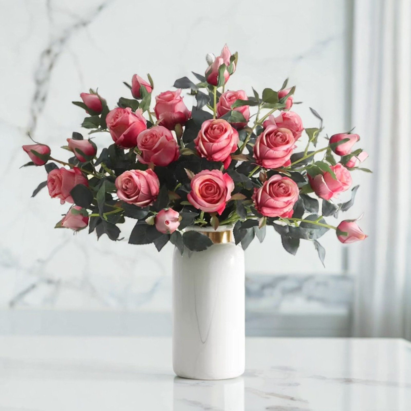 Padise Epoch Simulated Flower Bouquets, Fake Flower Decorations ...