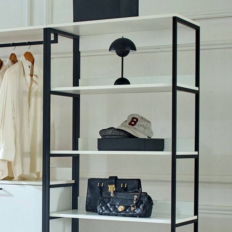 Hokku Designs Ploch Armoire ,Freestanding Walk in Wood Closet System ...