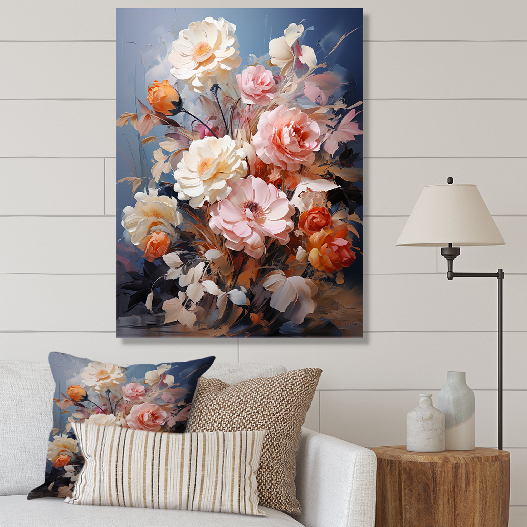 Red Barrel Studio® Dariene Seasonal Flowers Romantic Impression I On ...