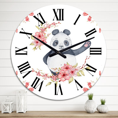 toddler wall clock