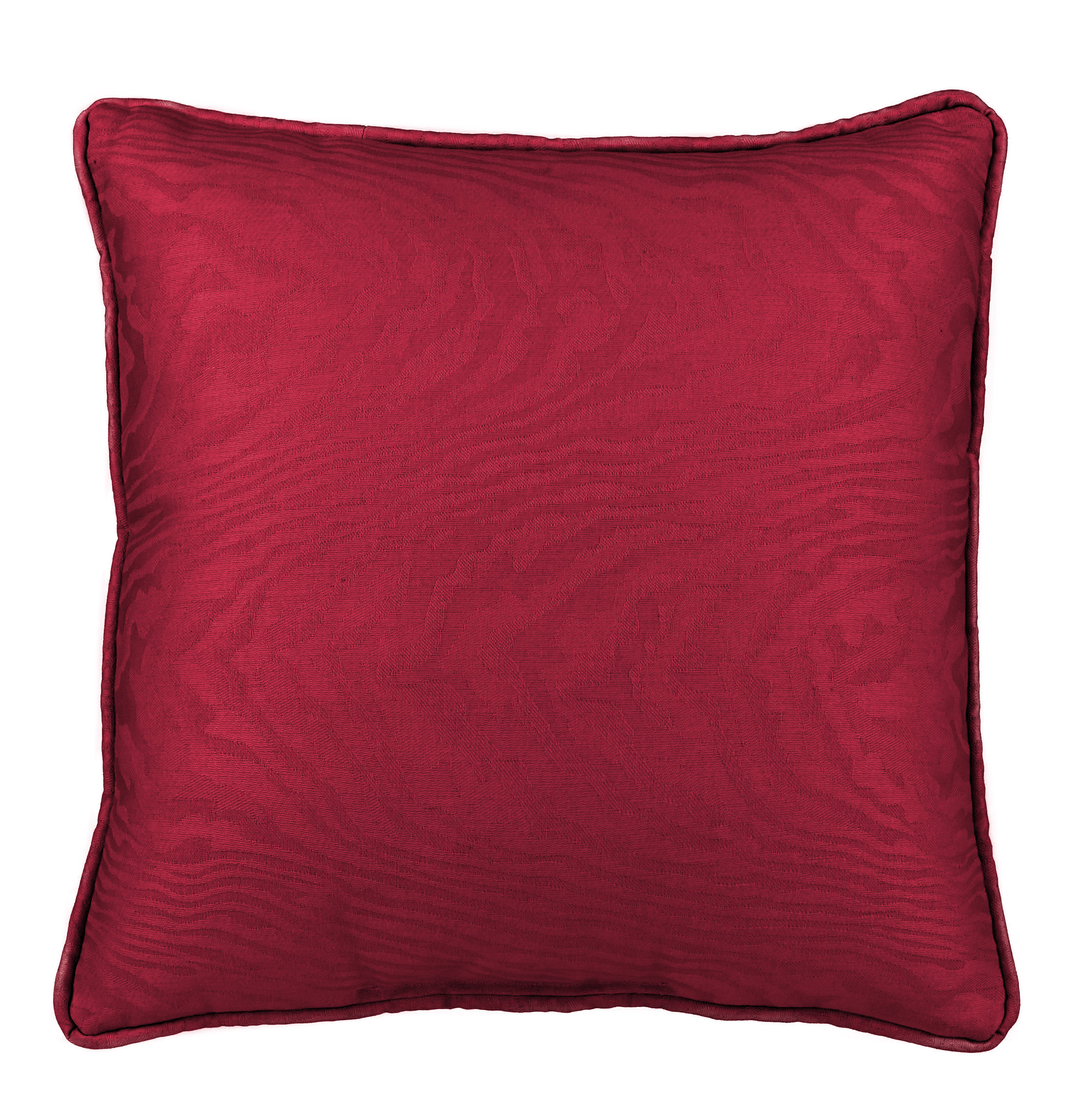 Thomasville At Home Bachtel Solid Red Cotton Throw Pillow | Wayfair