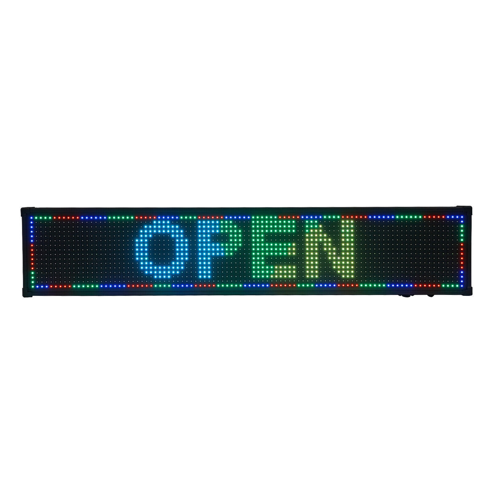 Trinx Deambra LED Scrolling Sign Message Board Full Colour RGB ...