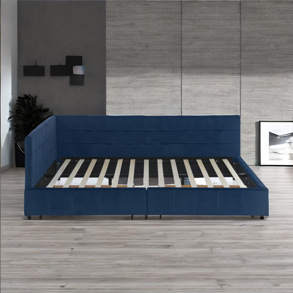 Latitude Run® Leonell Queen Size Storage Upholstered Tufted Bed Frame | Wayfair