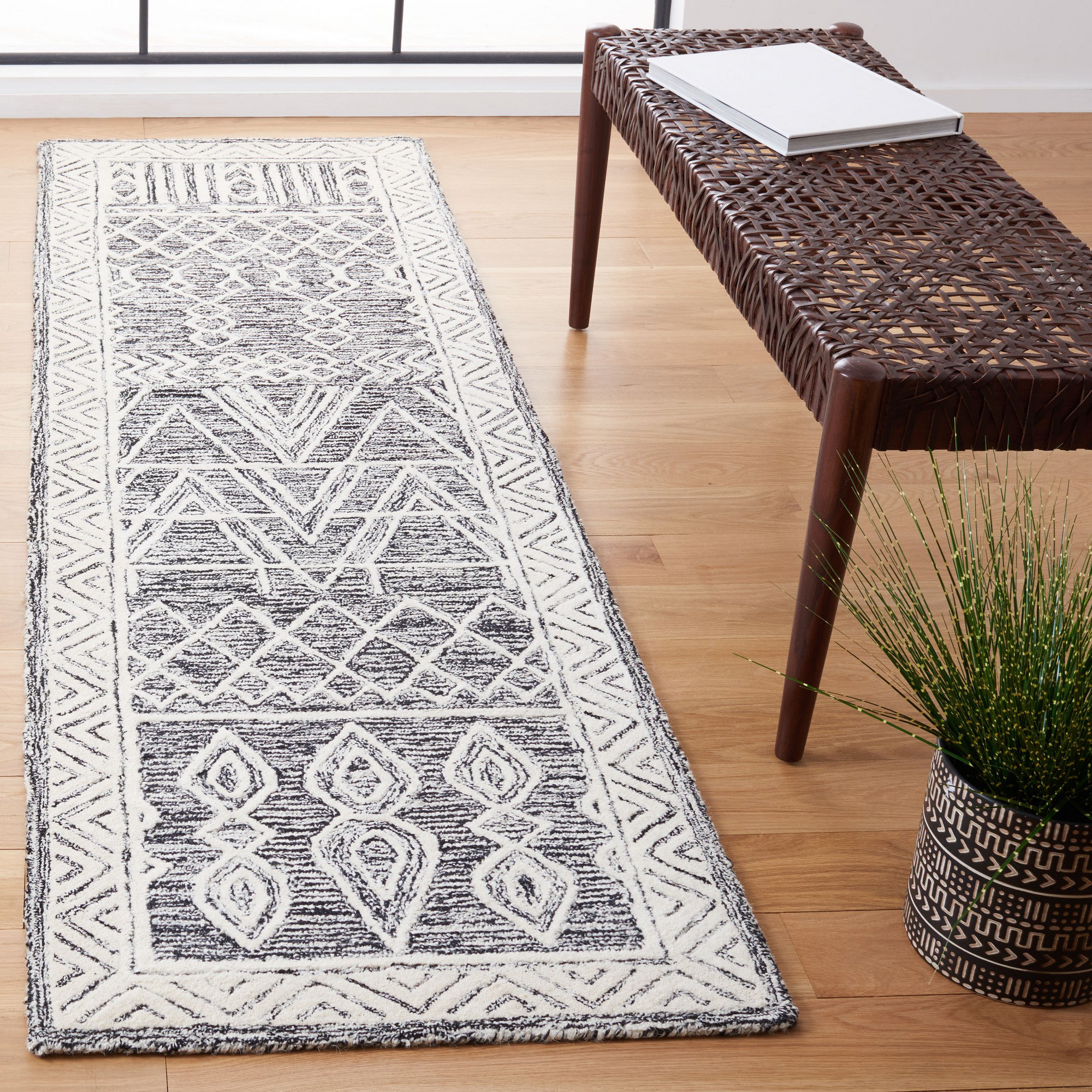 Dakota Fields Jacks Wool Southwestern Rug & Reviews | Wayfair