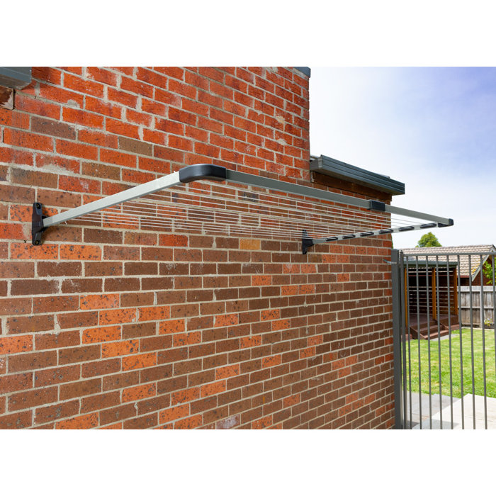 Daytek Steel Fold Down Wall-Mounted Drying Rack & Reviews | Wayfair