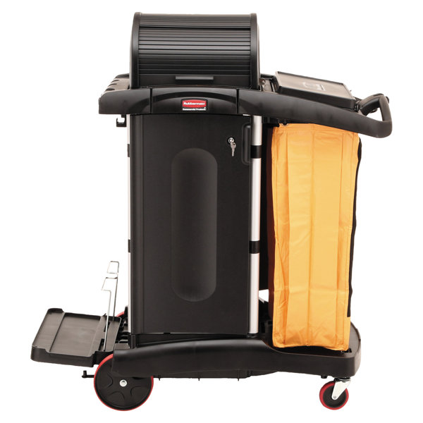 Rubbermaid Commercial Products 53.5'' H x 22'' W Utility Cart with ...