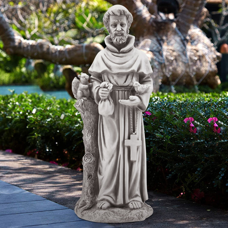 Astoria Grand St. Francis Religious Garden Statue, Spiritual Nature's ...