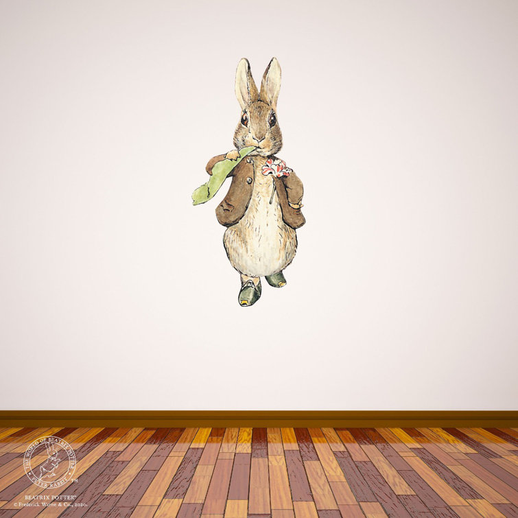 Themed Peter Rabbit Benjamin Bunny Wall Sticker | Wayfair.co.uk