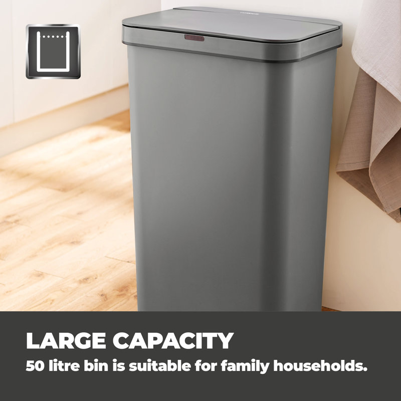 grey tower sensor bin