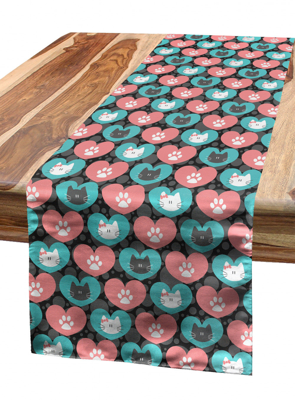 East Urban Home Cat Table Runner | Wayfair