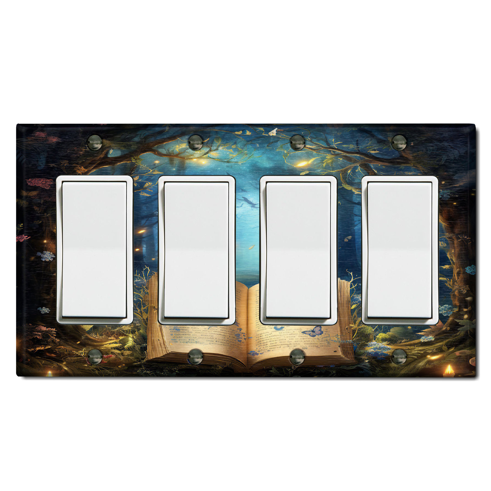 WorldAcc Magical Ancient Book Forest Butterfly Nature Themed 4 - Gang ...