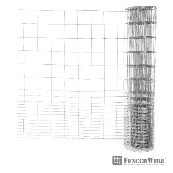 Fencer Wire 16 Gauge Galvanized Welded Wire Rabbit Guard Fence ...