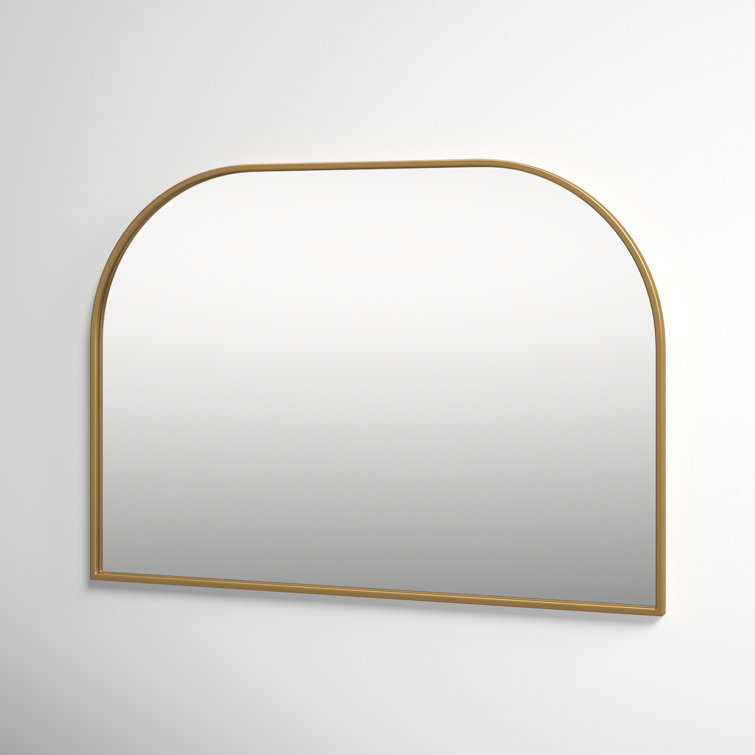 Brass Arch Wall Mirror