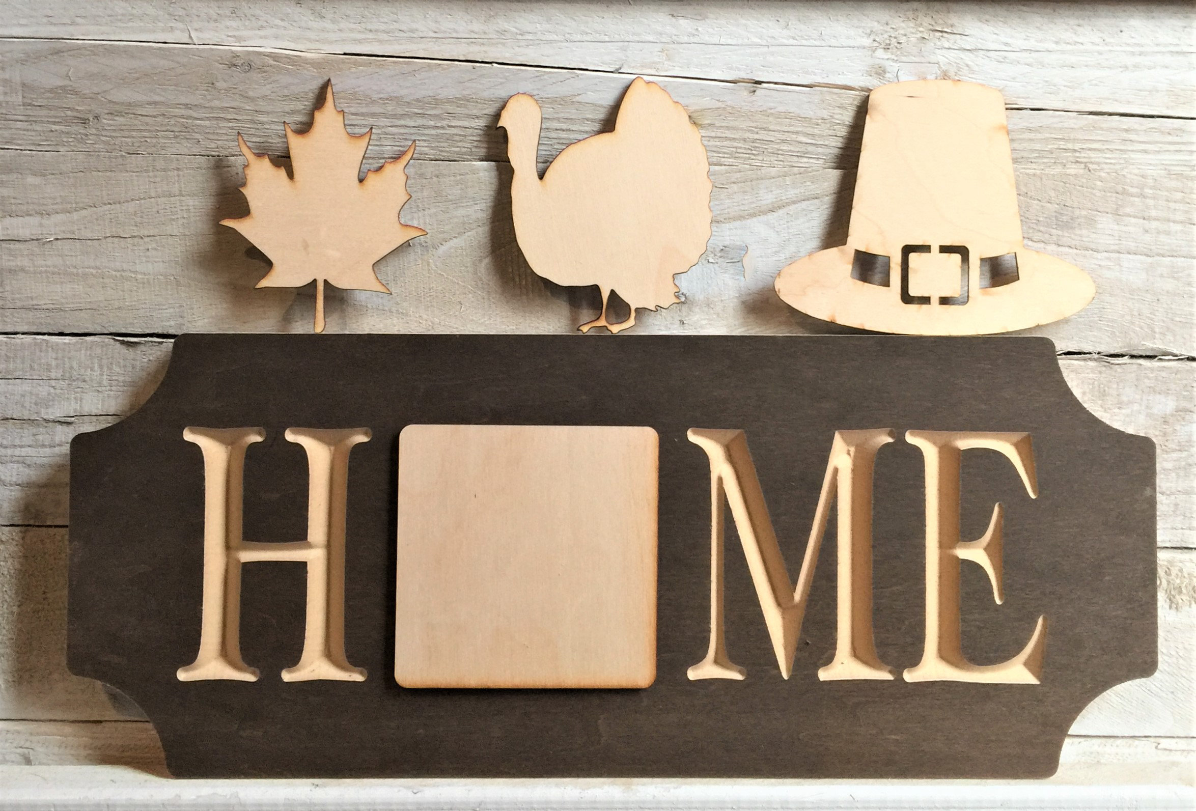 The Holiday Aisle® Home Sign Starter Kit Thanksgiving Decorative Accent ...