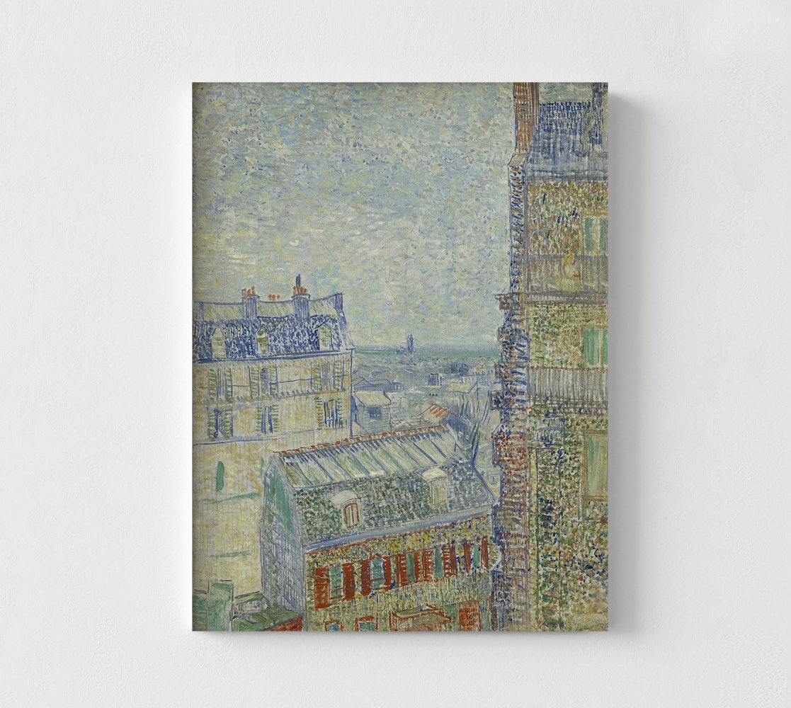 WeFrameArt View From Theo’S Apartment By Vincent Van Gogh, City View ...