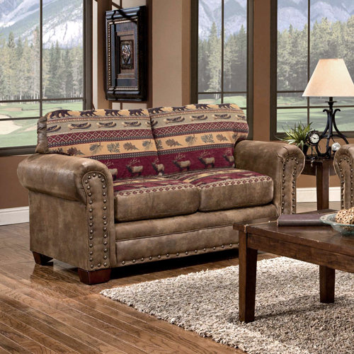 Rustic / Lodge Sofas You'll Love | Wayfair
